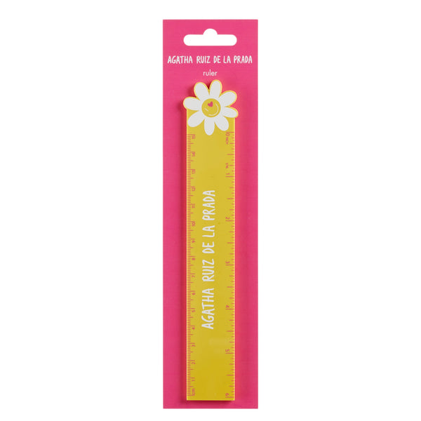 YELLOW WOODEN RULER