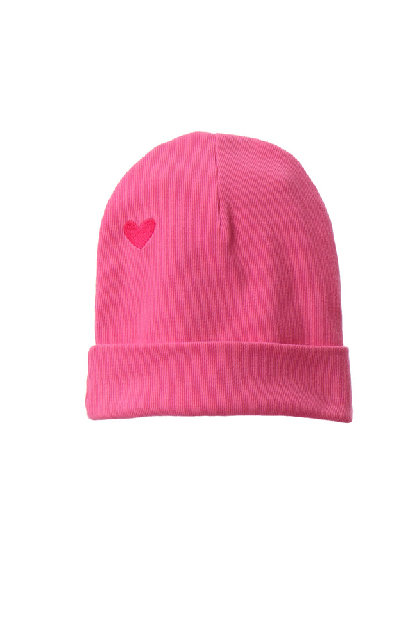 PINK HAT RED HEART