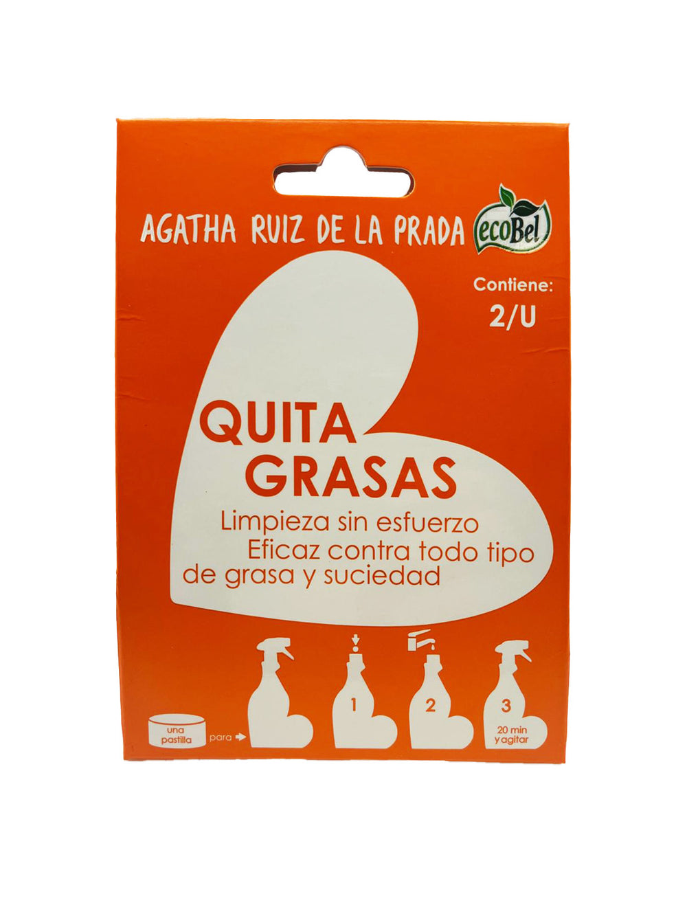 BOX 2 ECOBEL DEGREASER TABLETS